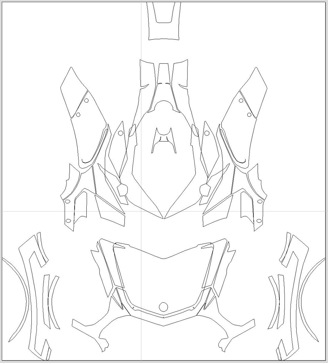 Full Motorcycle Template for Cam-am Spyder F3 Series 2016-2023 - Etsy