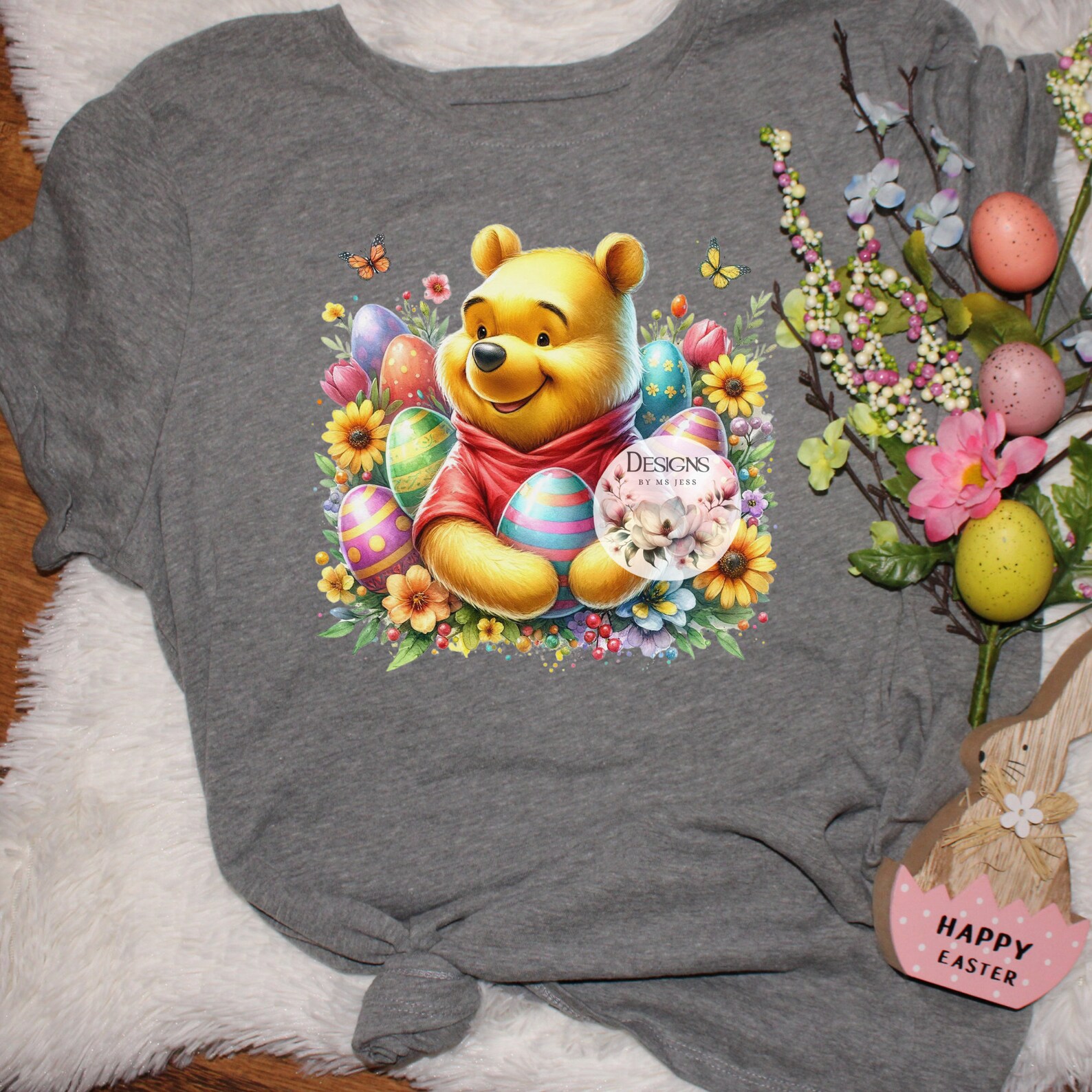 Winnie Pooh Easter Egg, Pooh Bear Wall Art, Winnie Pooh PNG, Winnie ...