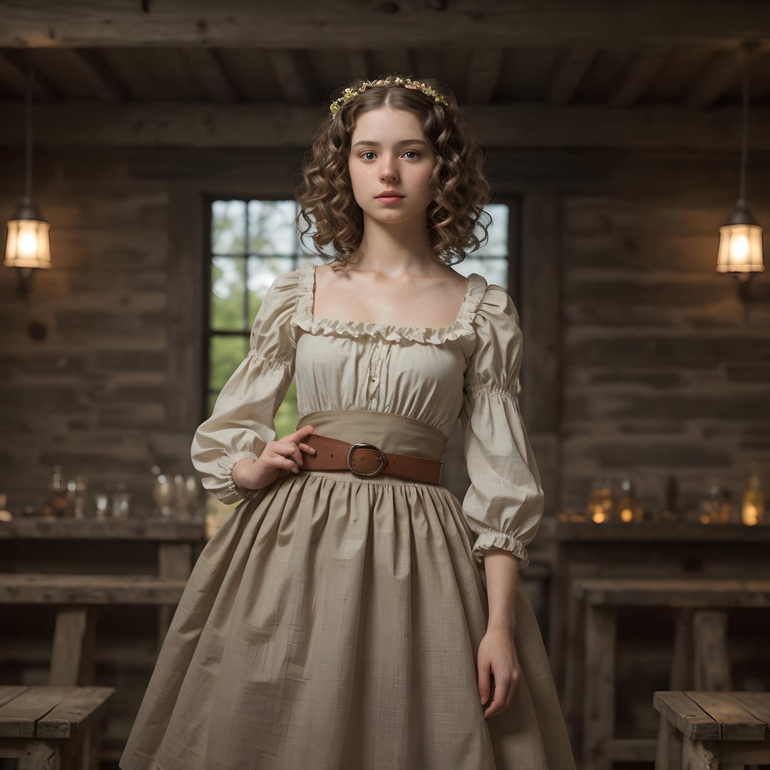 Medieval Exquisite Tavern Dress | Renaissance Maiden Festival Outfit ...