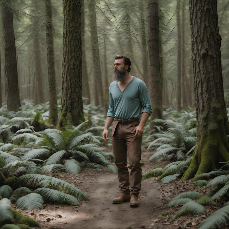 Rustic Men's Medieval Tunic | Wilderness Adventure Cosplay Costume ...