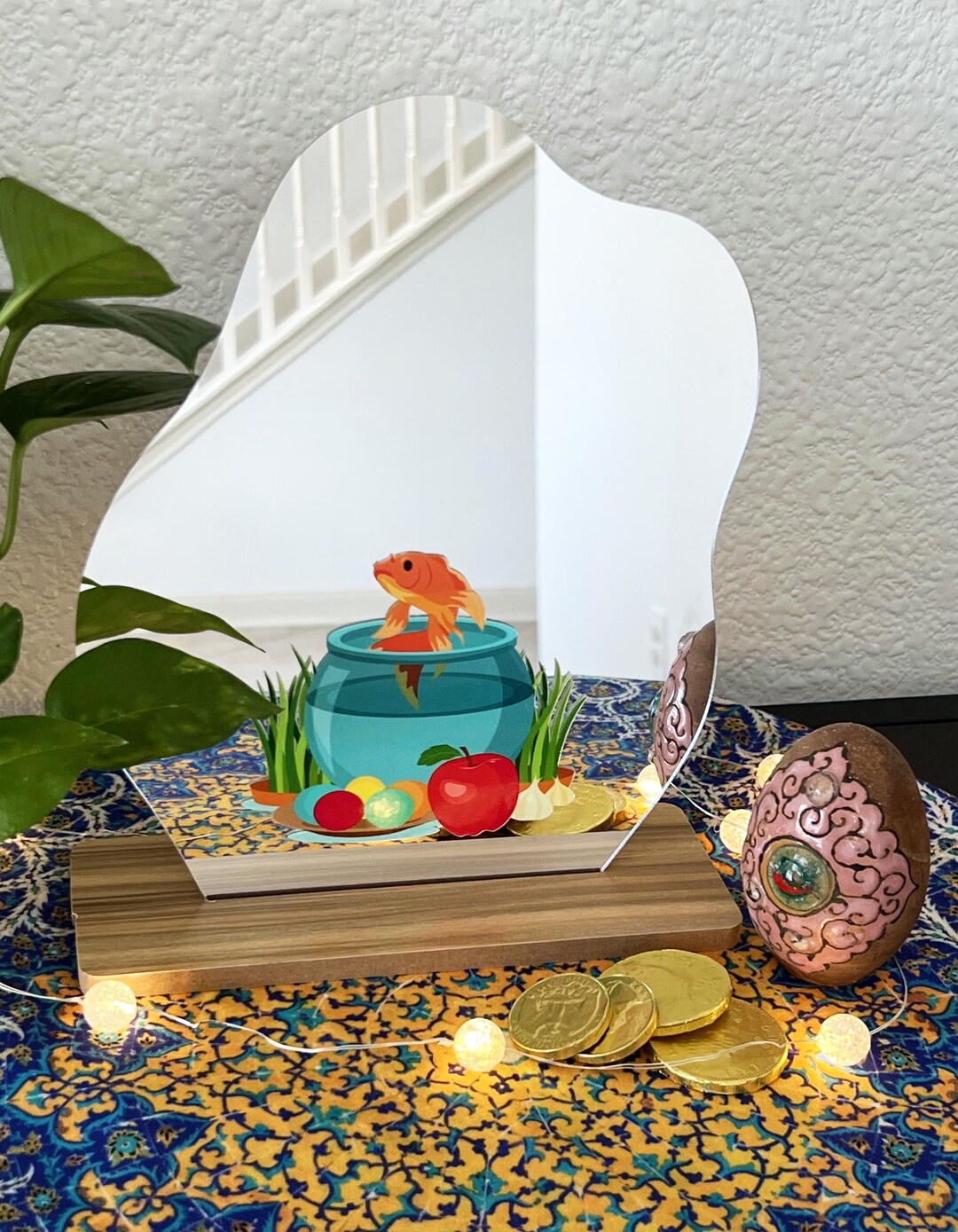 Decorative Persian/ Farsi Calligraphy Mirrors - Nowruz and Haftseen ...