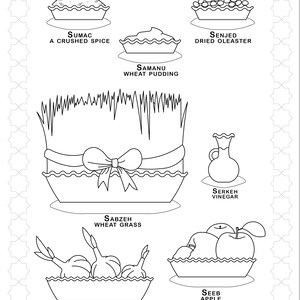 Printable Nowruz Coloring Sheets for Kids and Adults Nowruz Activity ...