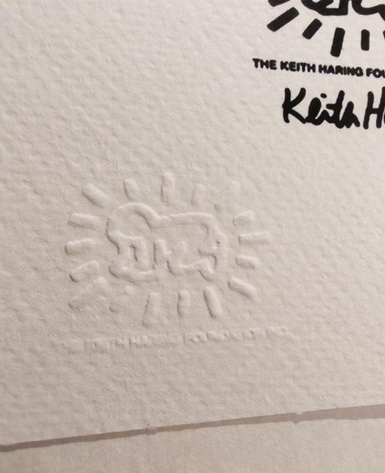 1984 Keith Haring Limited Edition Lithograph Numbered in Pencil. - Etsy