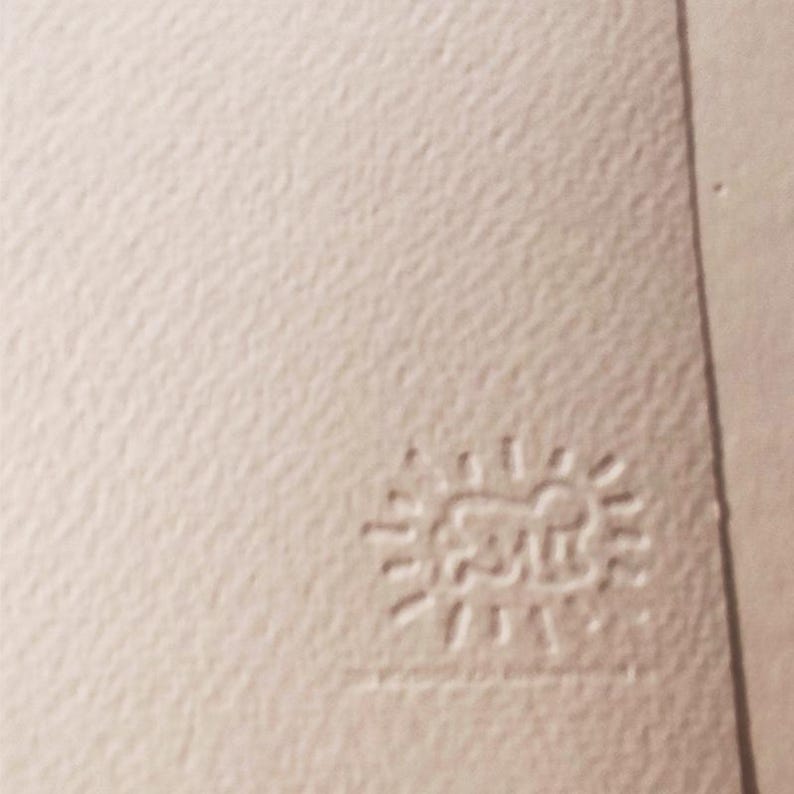 1990s Keith Haring Limited Edition Lithograph - Numbered in Pencil - Etsy