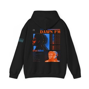 The Weeknd Hoodie DAWN FM Hoodie - Etsy
