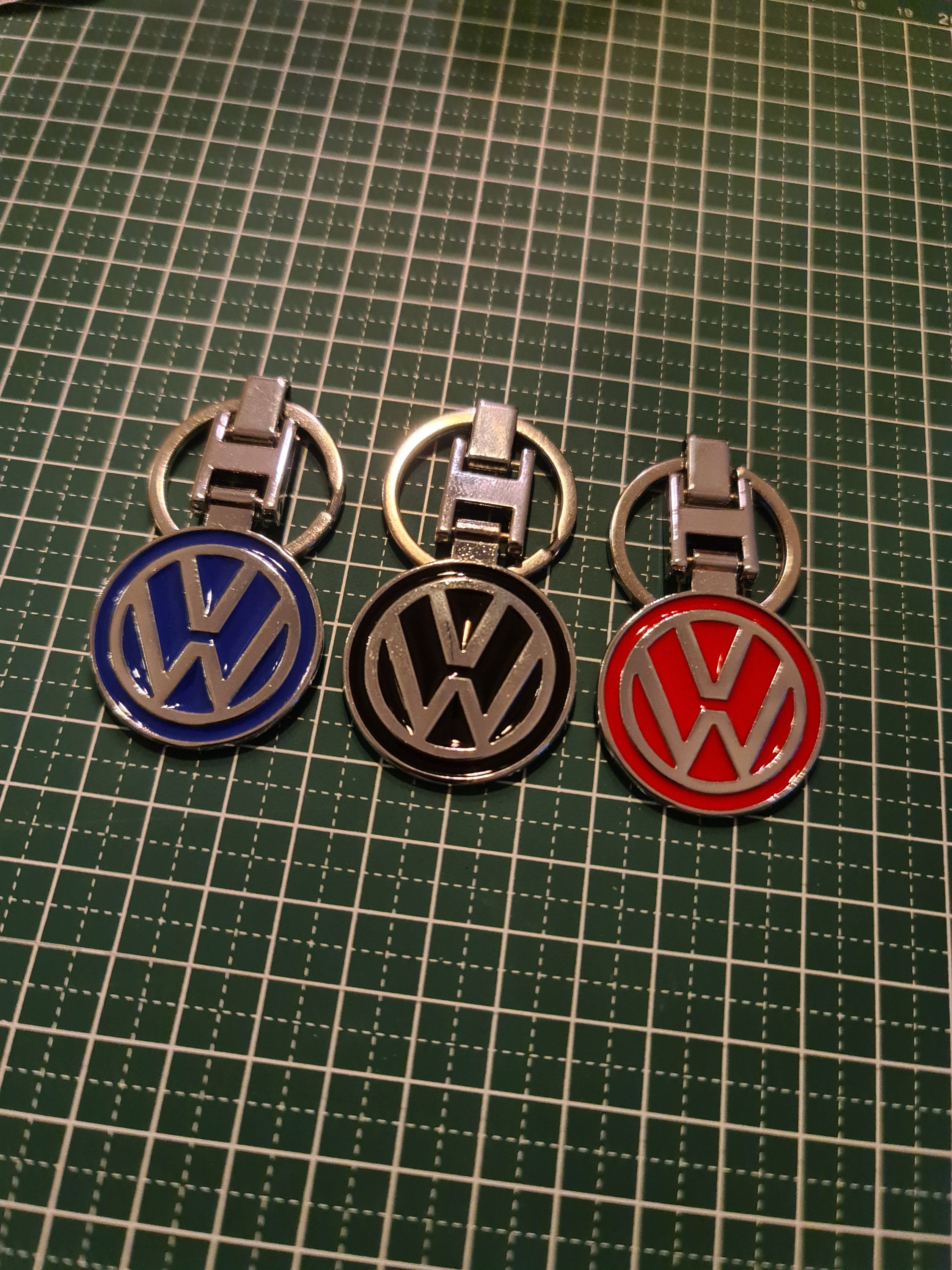 Vw Logo Keychain - Etsy