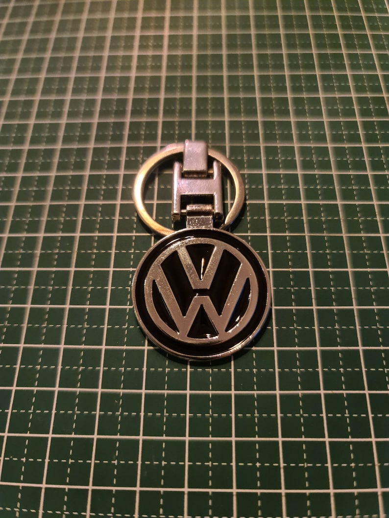 Vw Logo Keychain - Etsy