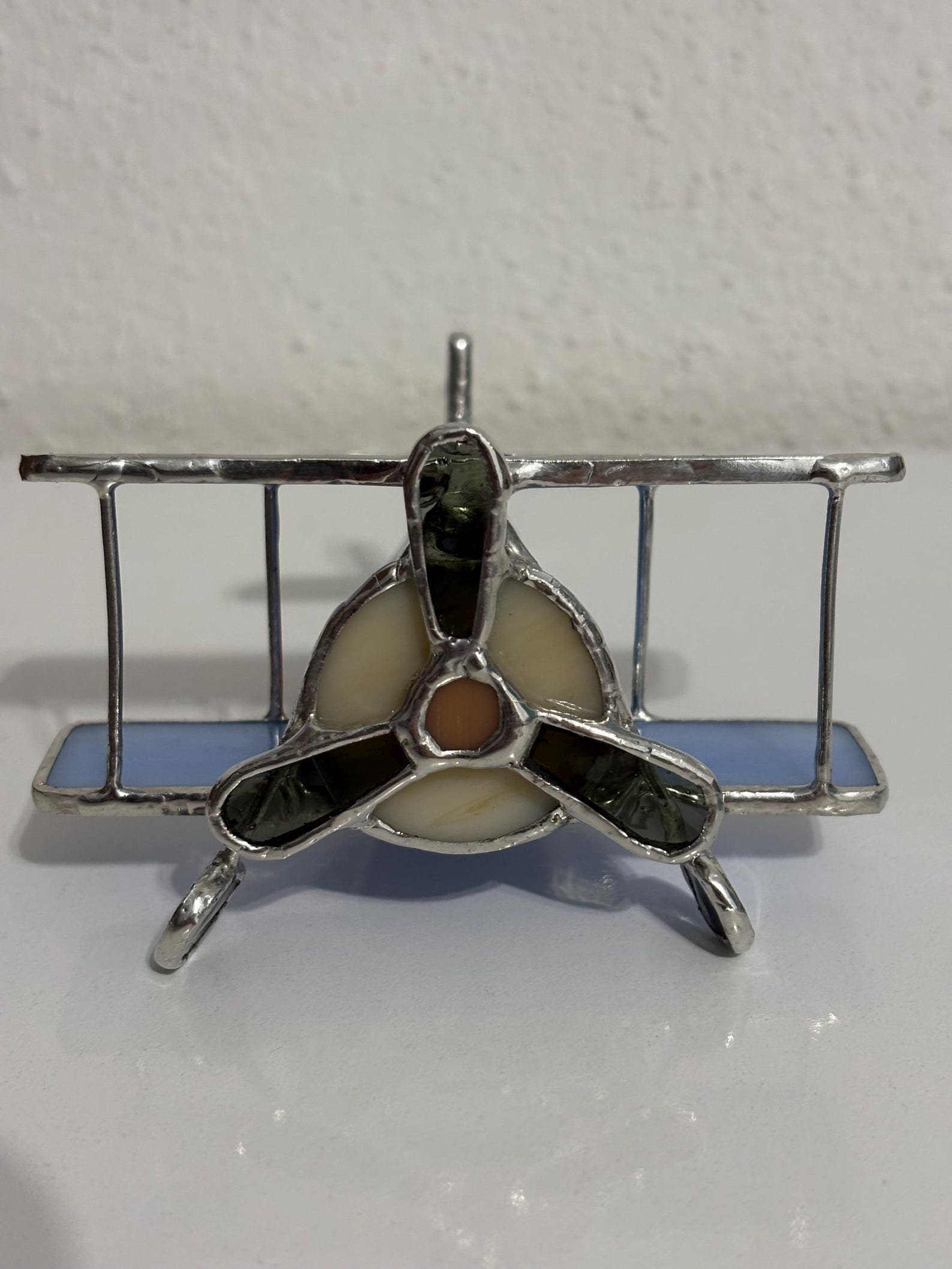 Gift for Pilot, Aviation Gift, Handmade Stained Glass Airplane, Stained ...