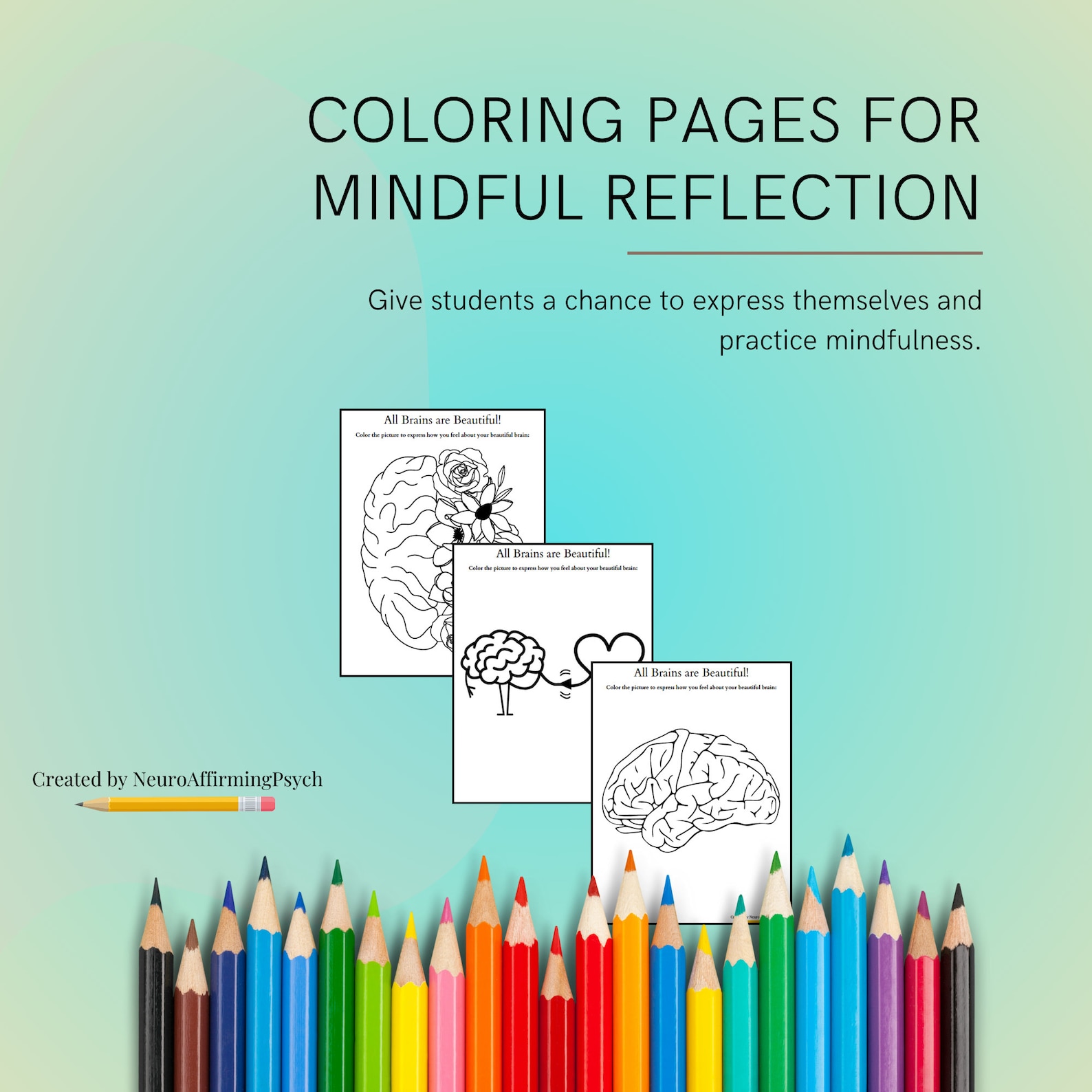Neurodiversity Affirming Worksheets for Self-advocacy | Counseling, SEL ...