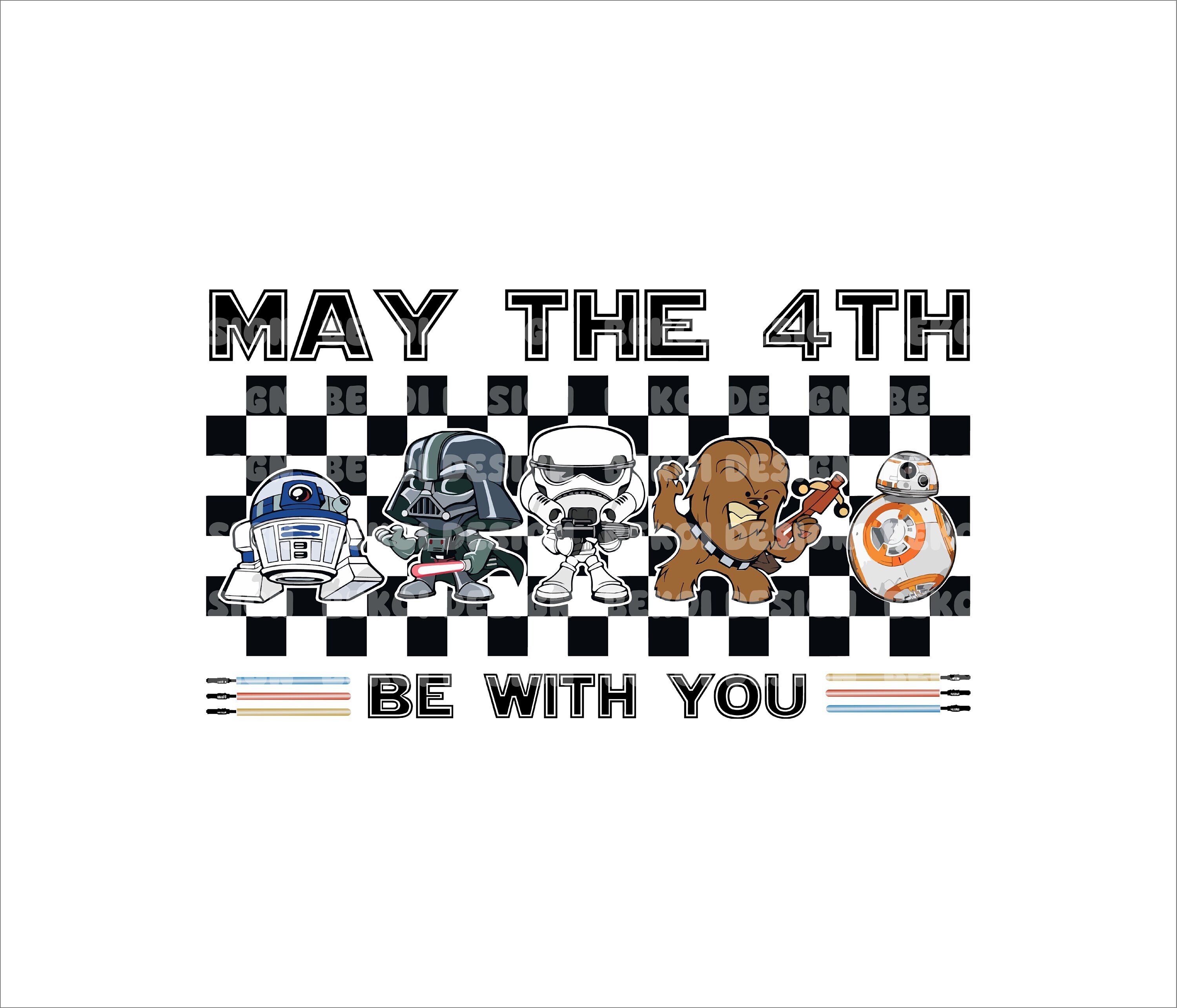 May the 4th Be With You Png, Retro Star Wars Png, Star Wars Svg, Floral ...