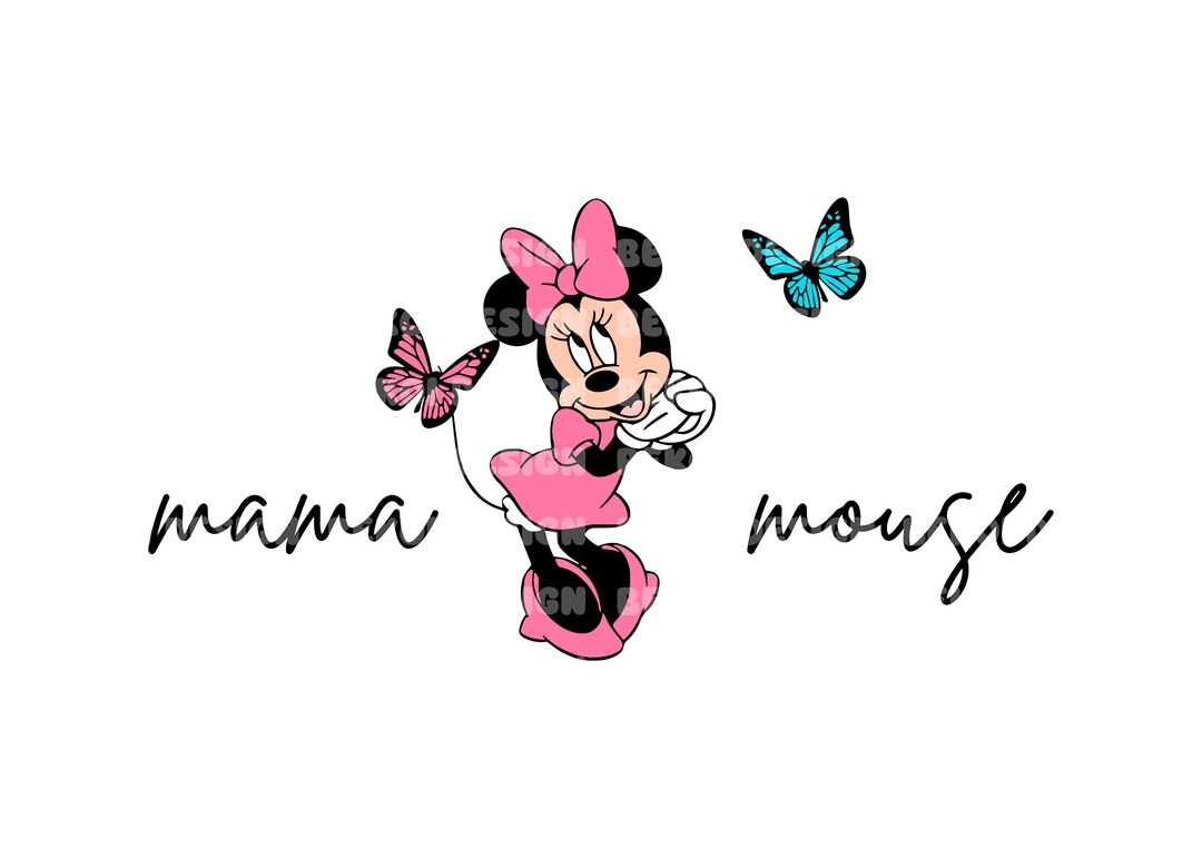 Mouse and Friends Mama Png, Mouse Mom Svg, Mouse Mama Png, Mama Png ...