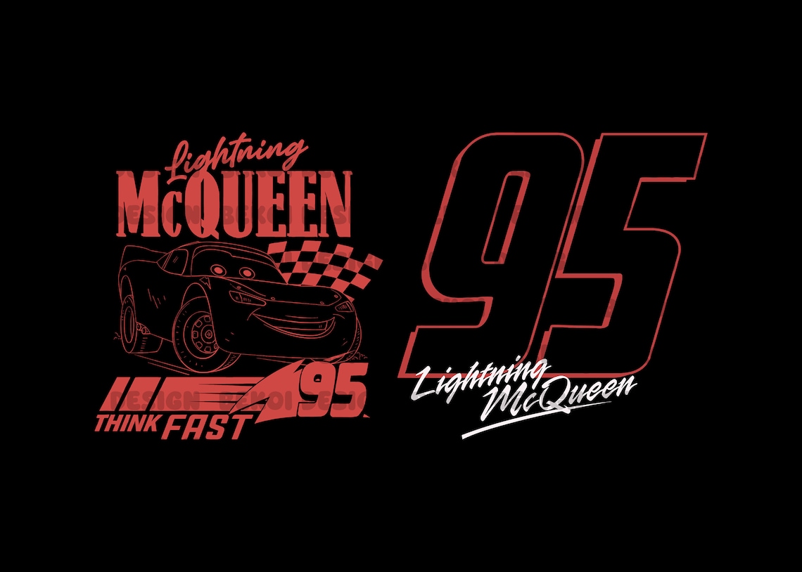 Two-sided Cars Png Svg, Lightning Mcqueen Png Svg, Cars Shirt Png Svg ...