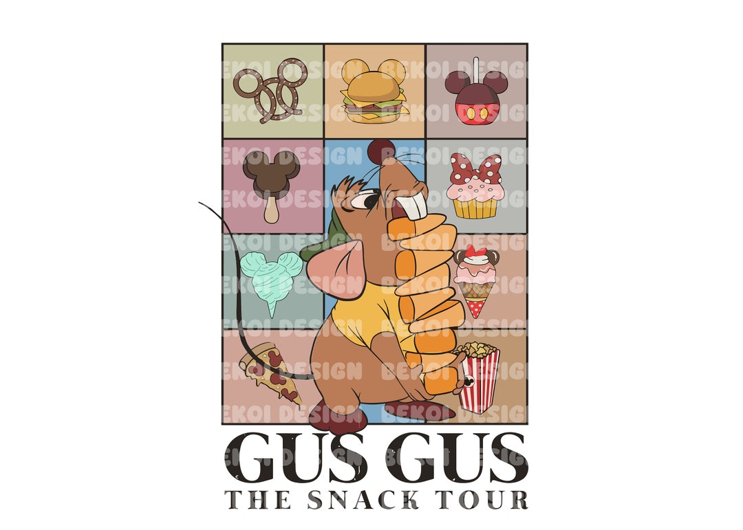 Retro Gus Gus Snack Tour Png, Lookin' Like A Snack Gus Png, Gus Gus ...