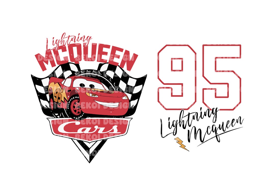 Two-sided Cars Png, Lightning Mcqueen Png, Cars Shirt Png, Think Fast ...