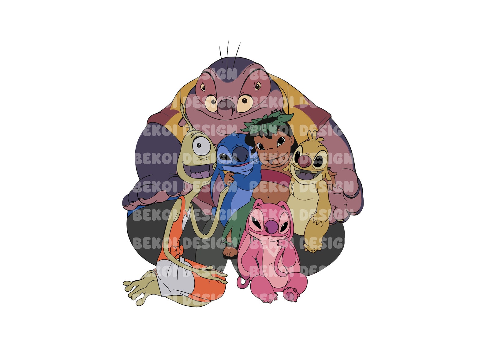 Lilo and Stitch Png, Stitch Png, Lilo Png, Stitch and Friends, Lilo and ...