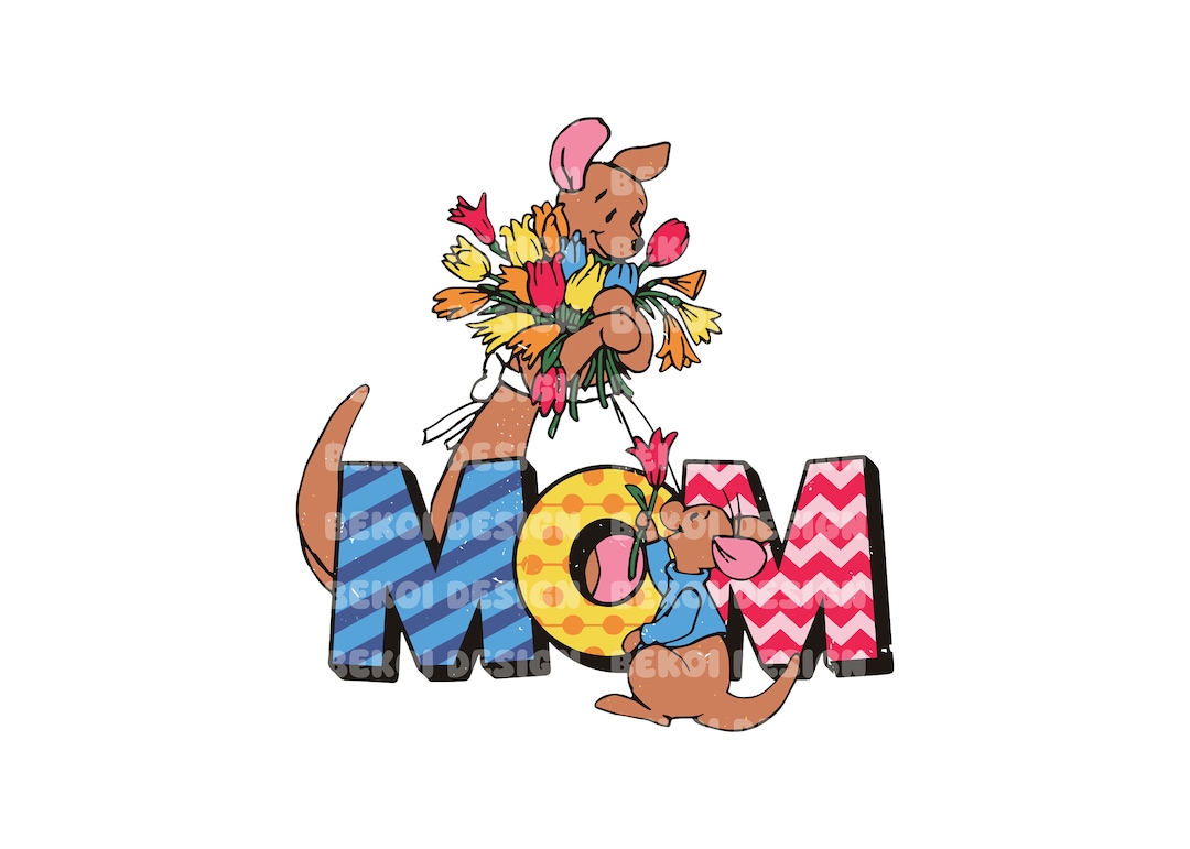 Winnie Mom Png, Winnie Mama Png, Winnie the Pooh Mom Png, Png for ...