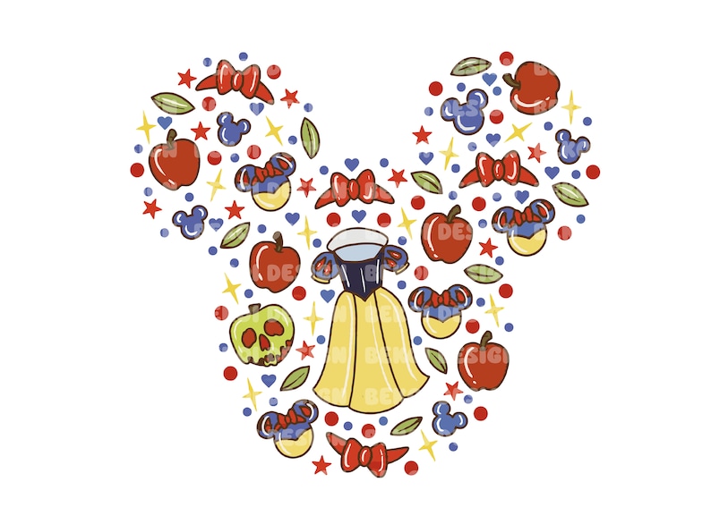 Snow White Png Seven Dwarfs Png Snow White Sublimation Snow White