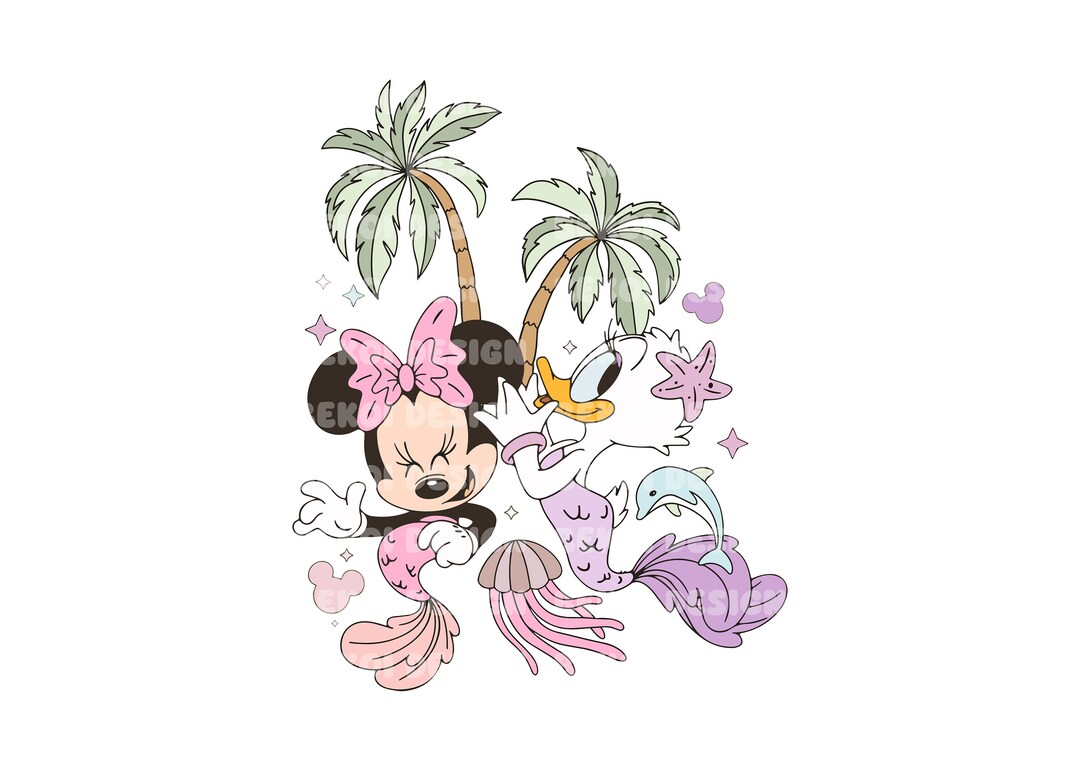 Minnie Png Svg, Daisy Png Svg, Minnie Daisy Summer Png Svg, Summer ...