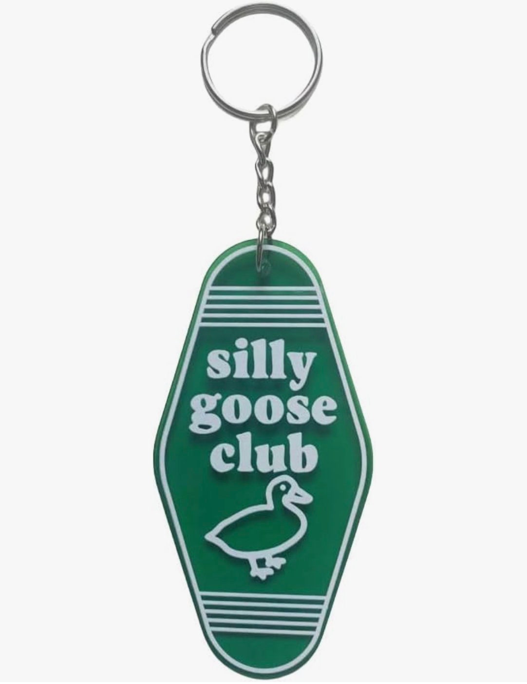 Silly Goose Club Keychain Funny Gift Under 15 Perfect Funny Gift for ...