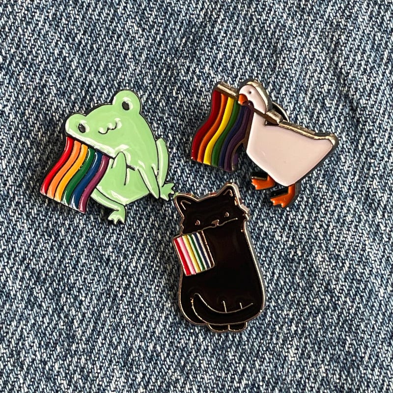 Pride Pin - Etsy