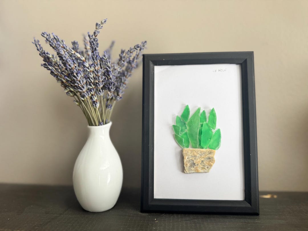 Sea Glass "fernie the Fern" - Etsy