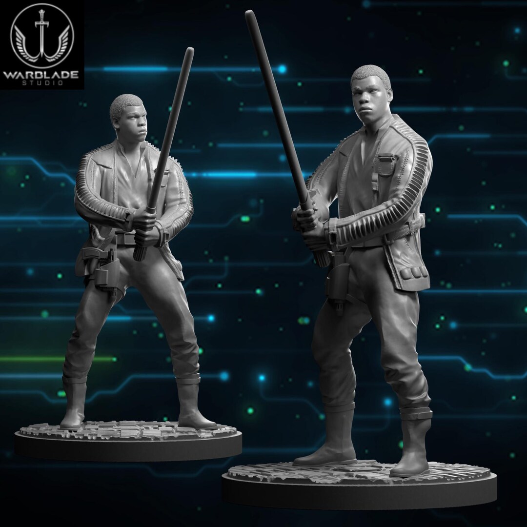 Sw Finn, 3D Printing 35mm and 40mm for Board Game Sw Legion and Sw ...