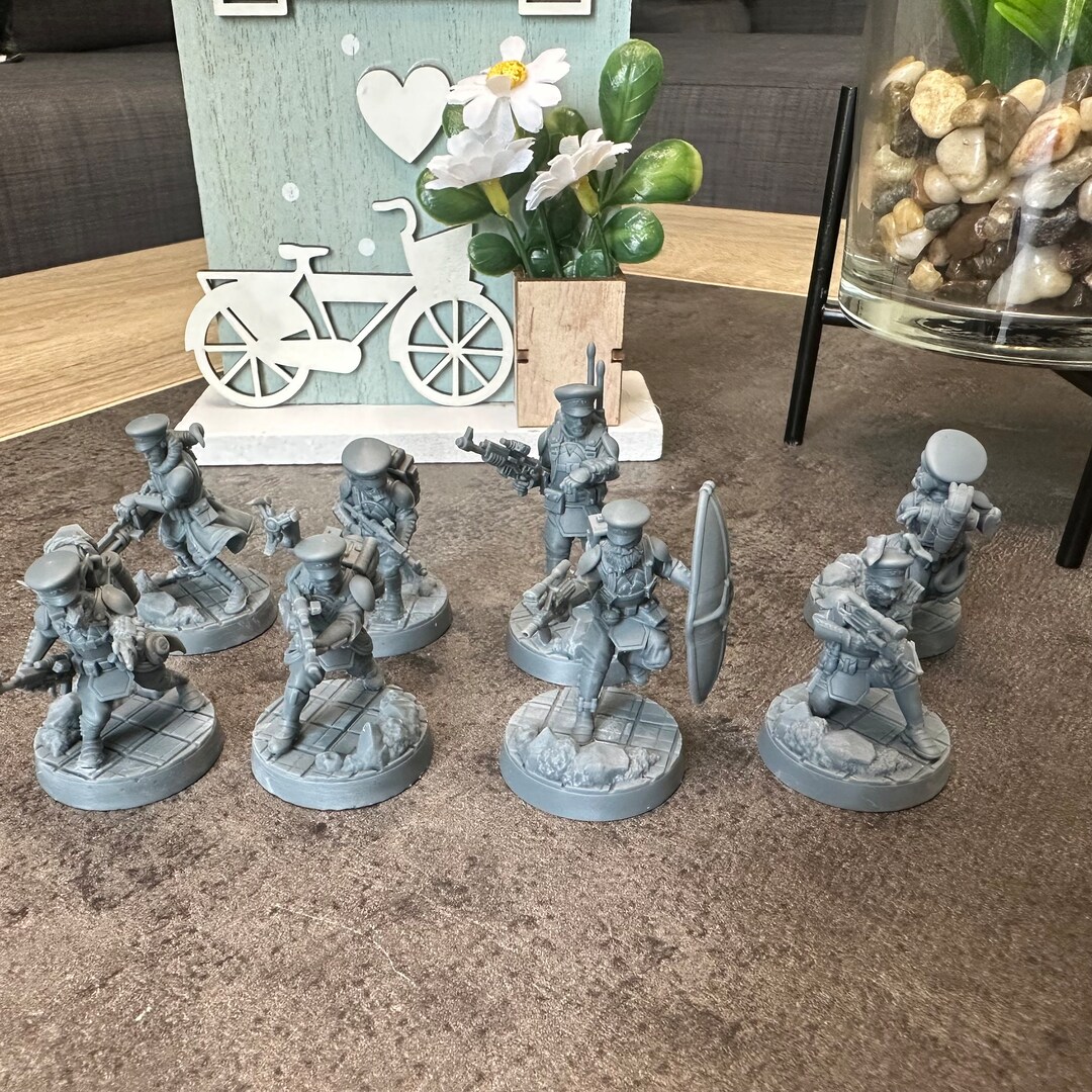 SW Royal Security of the Resistance, 8 Figures 35mm and 40mm ...