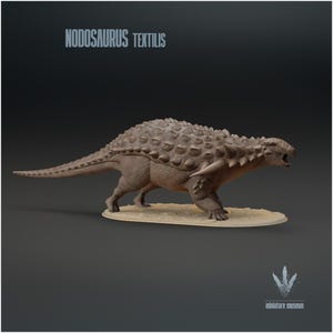 Nodosaurus Textilis, Dinosaur Figurine, Dinosaur Miniature, Paintable ...
