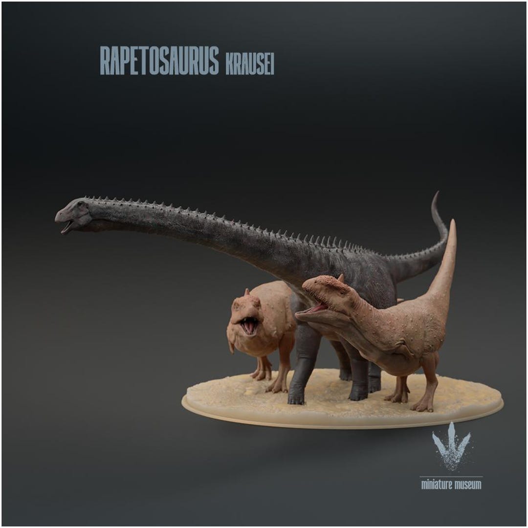 Rapetosaurus Krausei, Dinosaur Figurine, Dinosaur Miniature to Paint ...