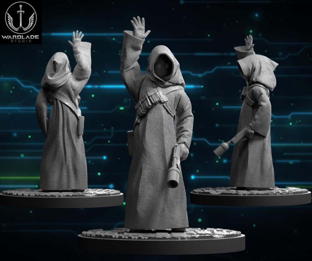 Jawa, 3D Print 35mm and 40mm for Star Wars Legion and Star Wars ...