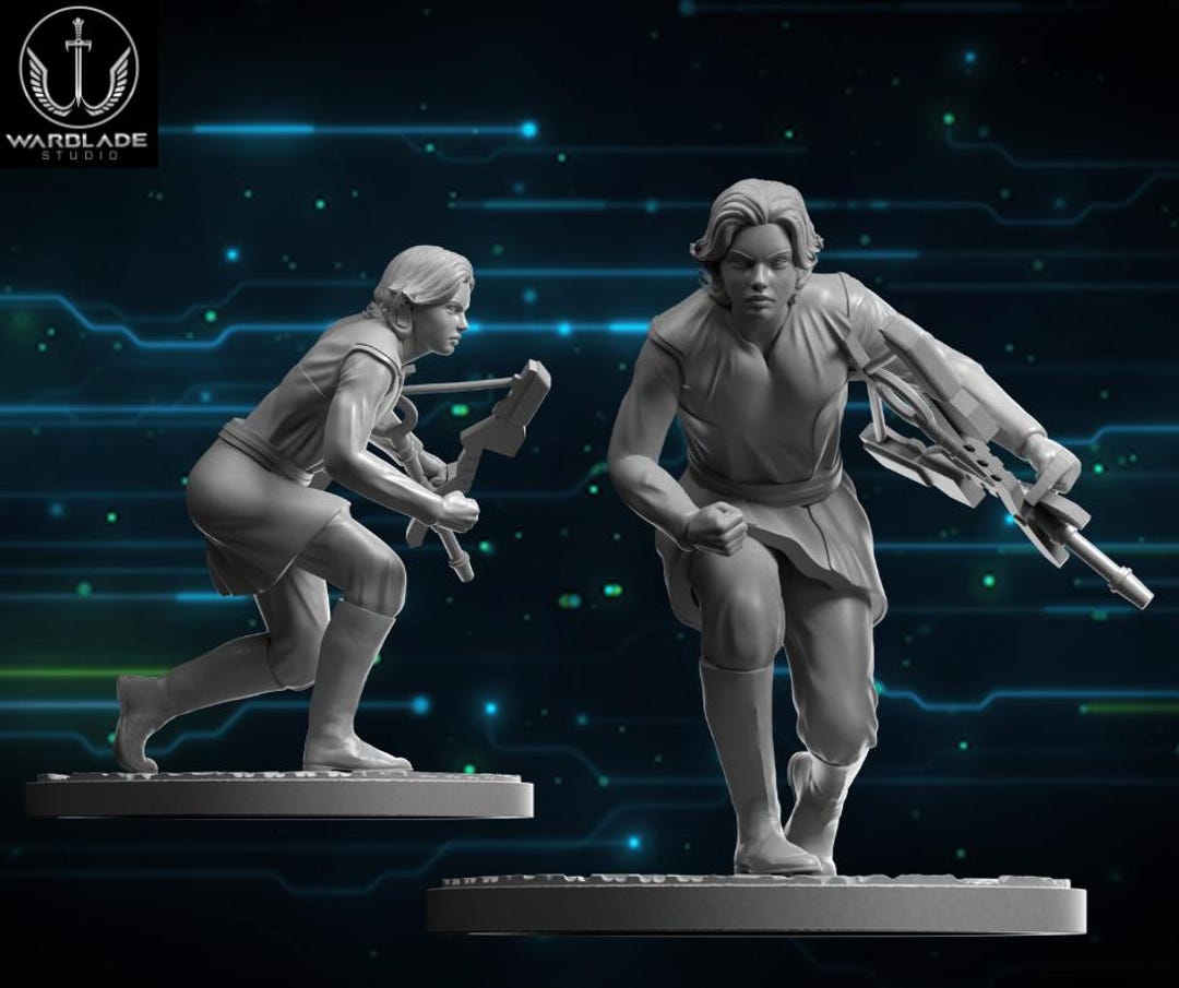 SW Omega, 3D Printed 35mm and 40mm for Board Game SW Legion and SW ...