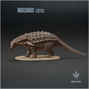 Nodosaurus Textilis, Dinosaur Figurine, Dinosaur Miniature, Paintable ...