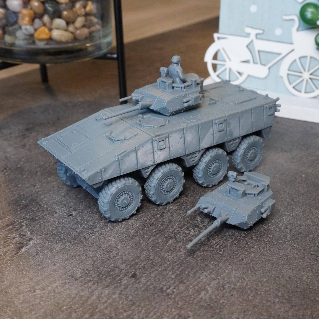 Infantry Fighting Vehicle - VBCI, French Military Vehicle, Scale 15mm ...