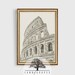 Vintage Look Roman Colosseum Art Antient Roman Structures Print Classic ...