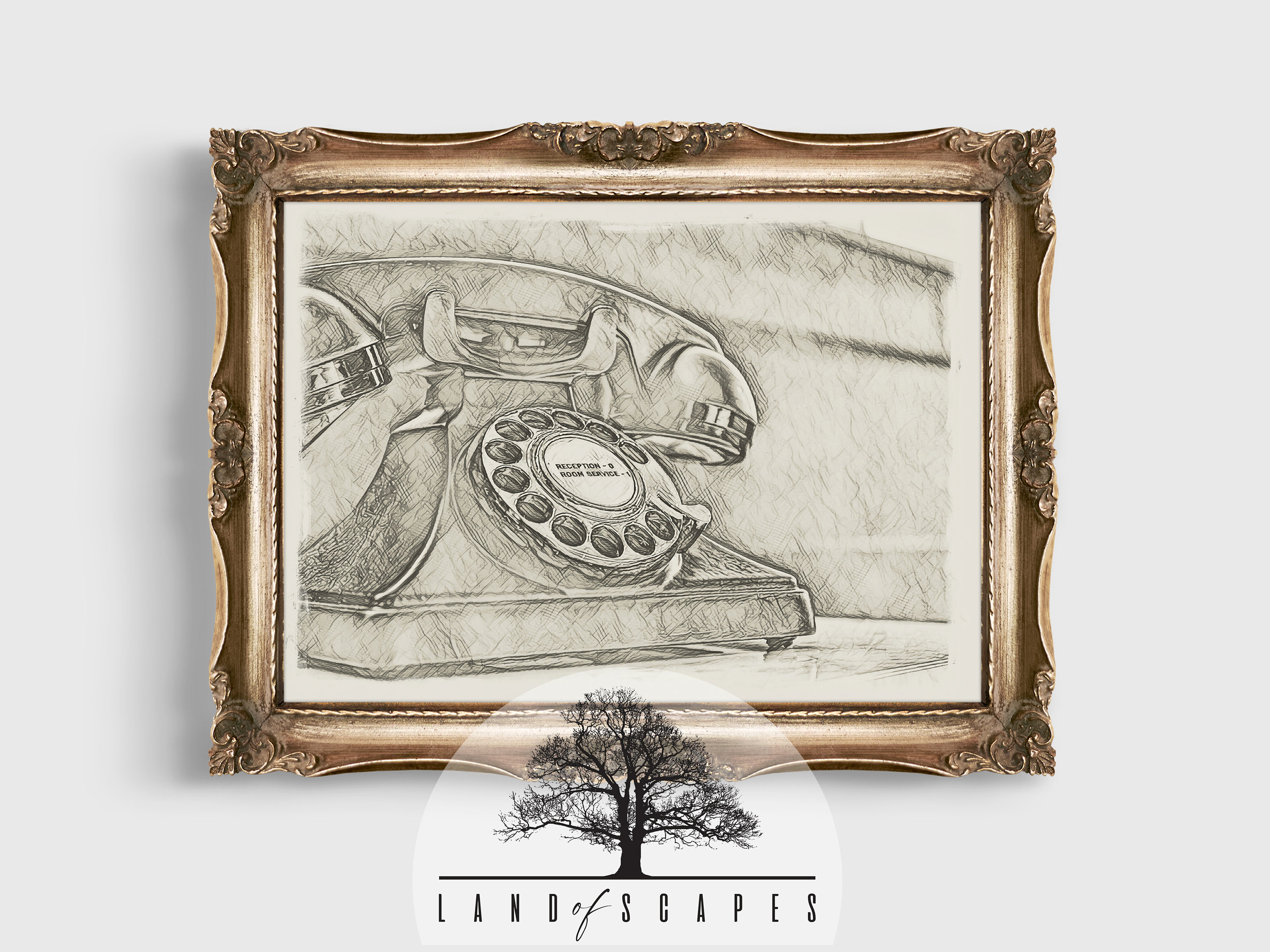 Vintage Telephone Print | Old Phone Art | Classic Home Art | DIGITAL ...