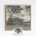 Vintage Wagon Print | Historic Wheel Cart Art | Classic Landscape Work ...