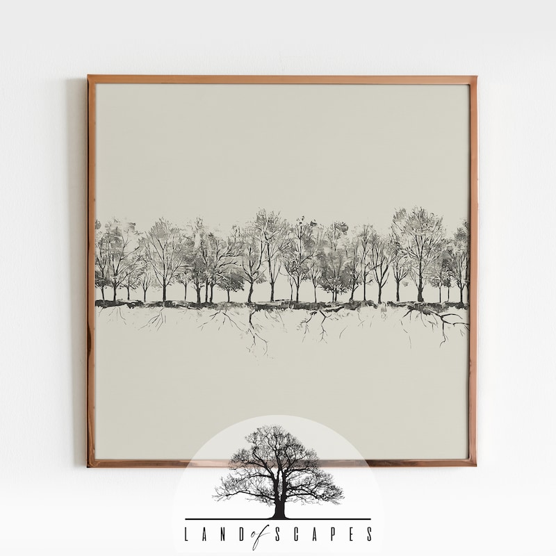 Tree Roots Wall Art - Etsy