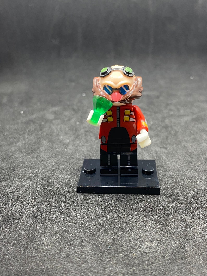 Dr. Robotnik Sonic Custom Minifig - Etsy