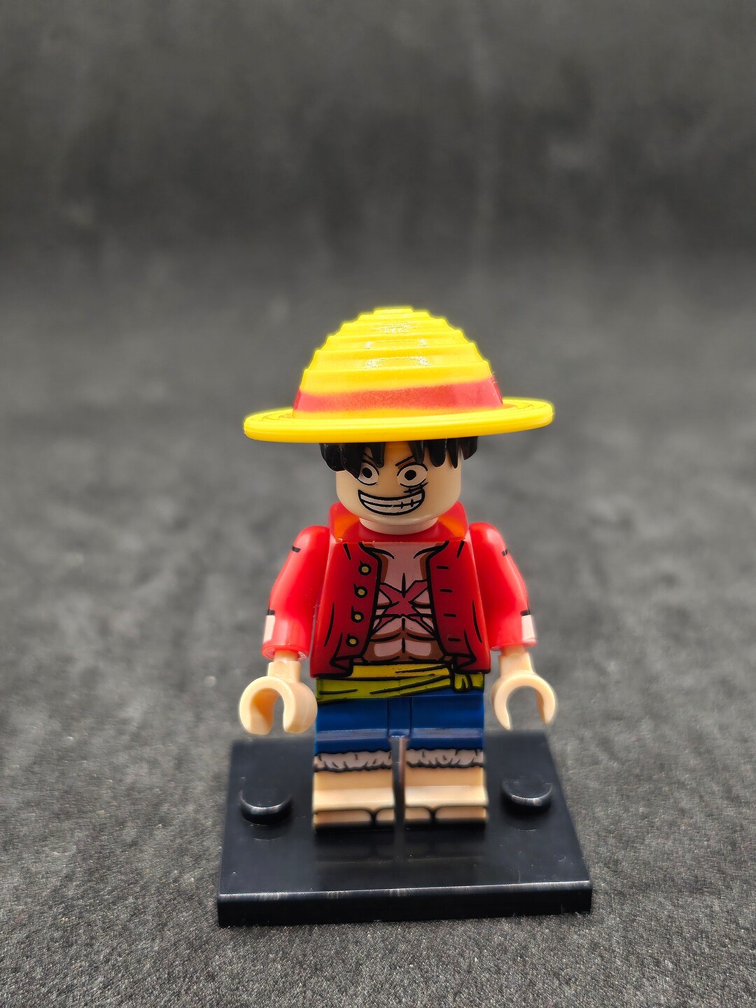 One Piece Luffy Minifigure - Etsy