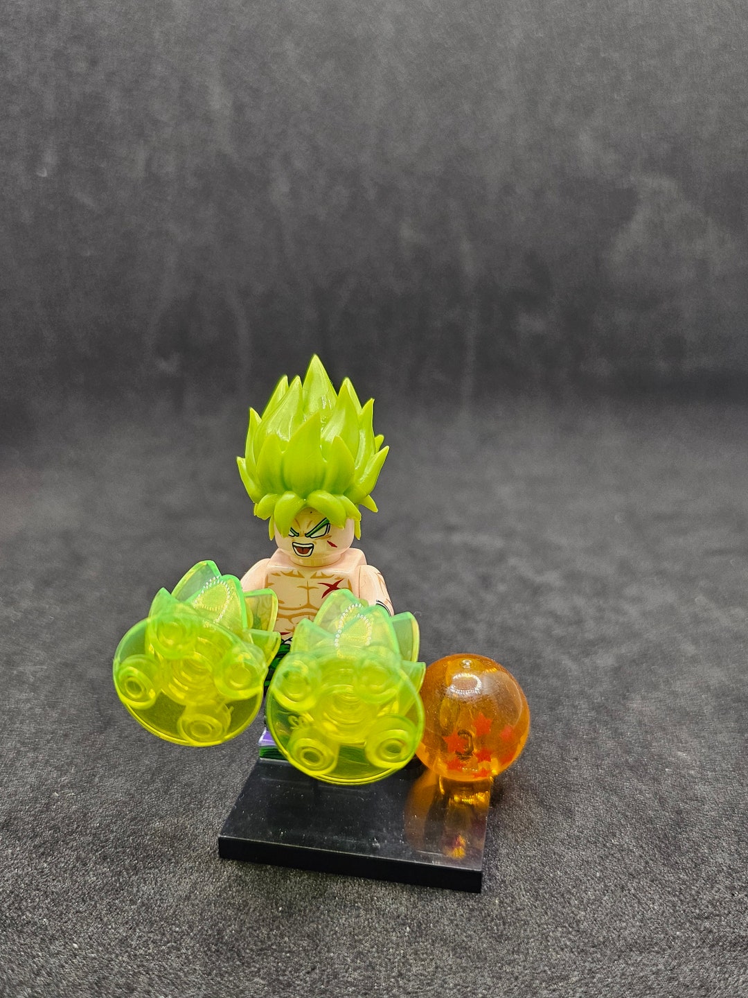 Dragonball Super Broly Custom Minifig - Etsy