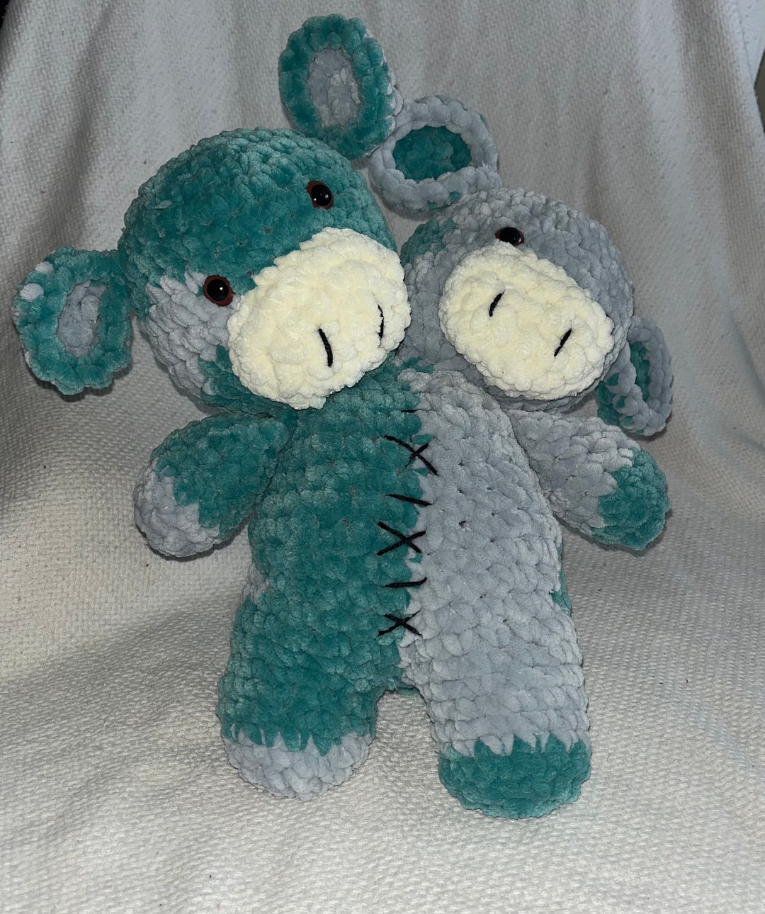 Crochet Dual Cow Plushie - Etsy