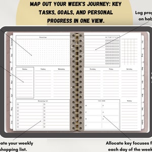 Undated Digital Planner | Goodnotes Planner | Notability Planner | iPad ...