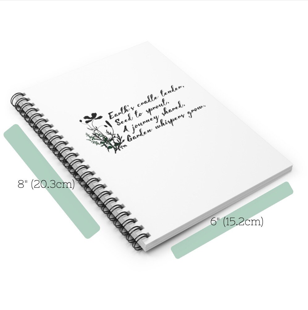 Flower and Poem Notebook Gardner's Haiku Ideal for Gifts for Her Garden ...