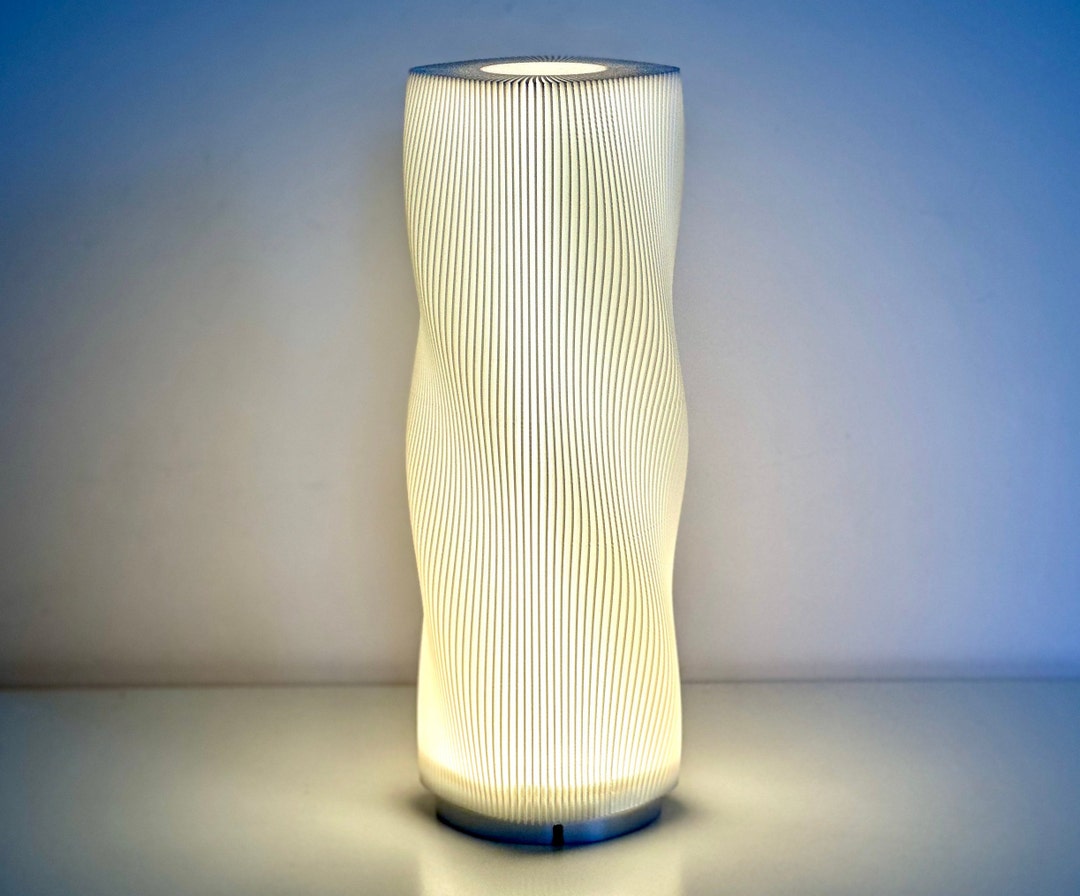 Spiral Lamp, Room Decor Lamp, Eye-catching Lamp, Unique Table Lamp ...