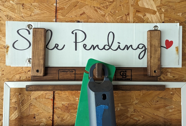 Real Estate Sign Organizer for Garage Organization. Sign Rider ...