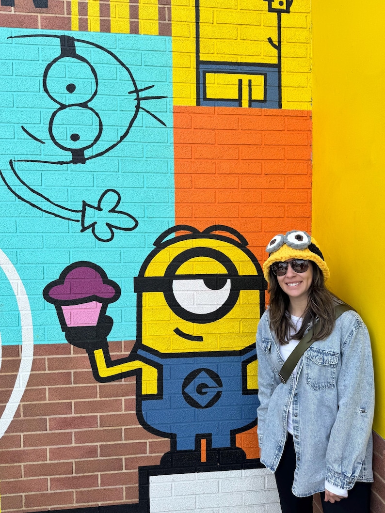 Crochet Minion Bucket Hat: Super Fluffy Handmade Costume - Etsy