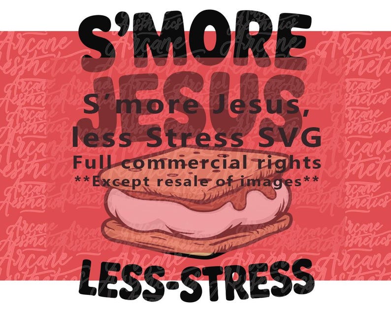 S'more of Jesus SVG for Shirt Print Gift for Smores Jesus Png Lovers of ...