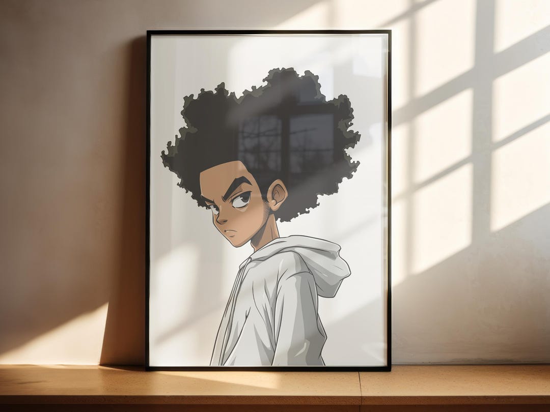Personalized Custom Boondocks Style Customized Character Gift for Anime ...