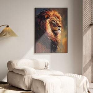 Lion of Judah Paint Print Jamaica Home Warming Gift for Pan African ...