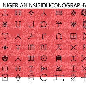 Nsibidi Symbols SVG: West African Iconography (digital) - Etsy Australia